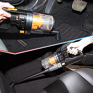 KOWASIS Car Vacuum Cleaner,Portable Car Vacuum High Power 150W/7500Pa, Handheld Vacuum for Car Interior Accessories Cleaning with Wet or Dry for Men/Women, 16.4 Ft Corded (Black)