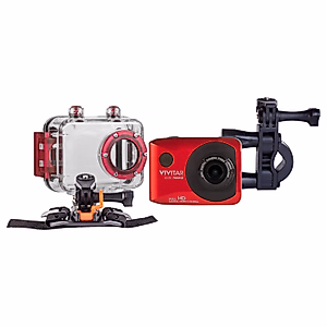 Vivitar DVR786HD-RED-WM DVR 786 Full HD ActionCam
