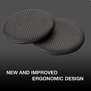 Global Teck Leather Cushion Replacement Kit for Plantronics Blackwire 5200 Headset Series, Variations (10pk-Ear Cushions)