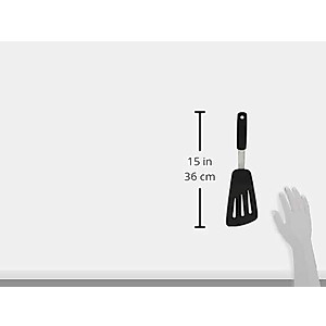 OXO Good Grips Silicone Flexible Omelet Turner,Black