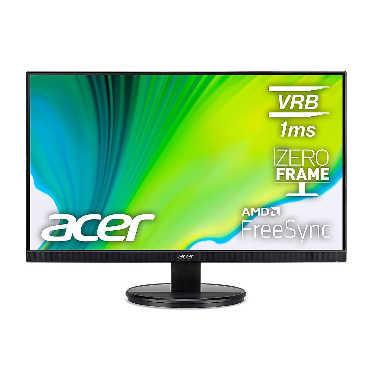 Acer K242HYL Hbi 23.8” FHD Monitor with AMD Radeon FreeSync, 75Hz, (HDMI Port 1.4 & VGA Port) USB 3.0 Dock U301, 2 x HDMI | 1 x USB 3.1 | 4 x USB 2.0| 2 x USB 3.1 Gen 1, DFP (Front)