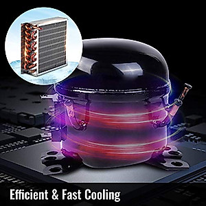 VEVOR 110V Slushy Machine, 3L x 2 Daiquiri Machine Commercial, Single Bowl Frozen Drink Slush Machine, Black Commercial Slushie Machine, 340W Frozen Slush Machine, Stainless Steel Home Slush Machine