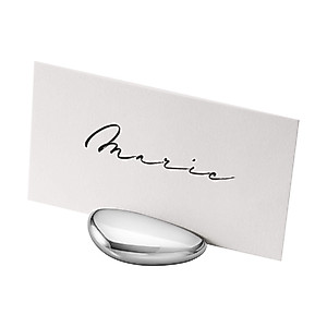 Georg Jensen Sky Table Card Hold Inc 24 Cards Chrome, Silver, One Size