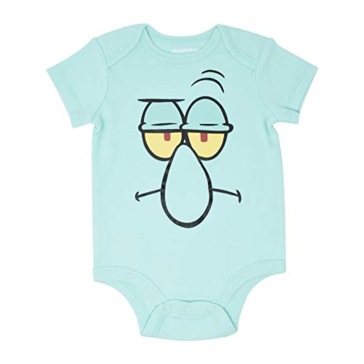 Nickelodeon SpongeBob SquarePants Patrick Squidward Baby Boys 3 Pack Bodysuit Spongebob 0-3 Months