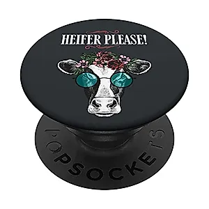 Heifer Please Shirt Vintage Country Sayings Heifer PopSockets Swappable PopGrip