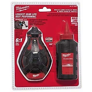 Milwaukee Tool 48-22-3986 Bold Line Chalk Reel (3-Pack)