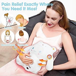Microwave Heating Pad Dog Heatable Stuffed Animals for Cramps Pain Relief, Cute Soft Cozy Pillow Plush Heatable Warmies Stuffed Animals Gifts for Women, Teens
