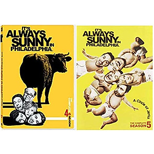 It's Always Sunny In Philadelphia Complete series 4 & 5 Seasons Fourth and Fifth - DVD Set