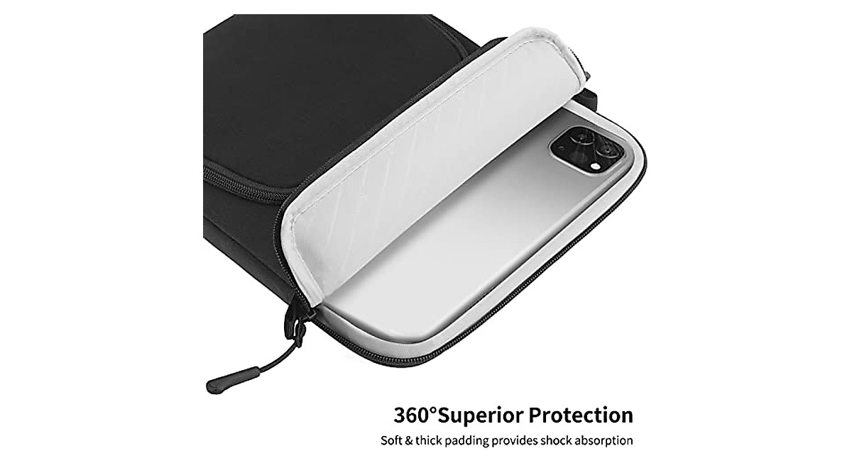 SIMTOP Tablet Sleeve 12.9 inch New iPad Pro (5th/4th/3rd Gen) 2022-2018 ...