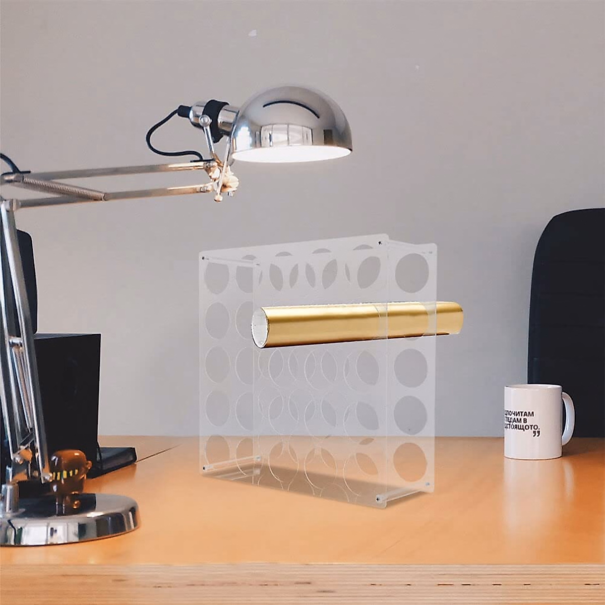 EXCEART Roll Acrylic Display Shelves Acrylic Trays for Display Acrylic Vinyl Storage high-Grade Acrylic Clothes Hanging Rack Stand Food Display Stands Vinyl Organizer for Albums Audio Bulk