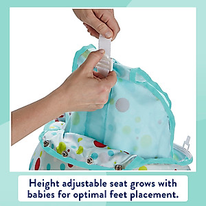 Kolcraft Tiny Steps 2-in-1 Infant & Baby Activity Walker - Seated or Walk-Behind, Jubliee