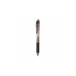 Pentel EnerGel-X Retractable Roller Gel Pen (BLN105ASW2), 0.5 mm, 2 Pack, 12 Count