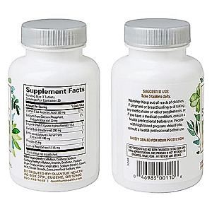 Quantum Health SuperLysine+ Advanced Formula Immune Support Supplement Lysine 1500 mg, Vitamin C Echinacea Licorice Bee Propolis & Odorless Garlic Daily Wellness Blend for Women & Men - 90 Tablets