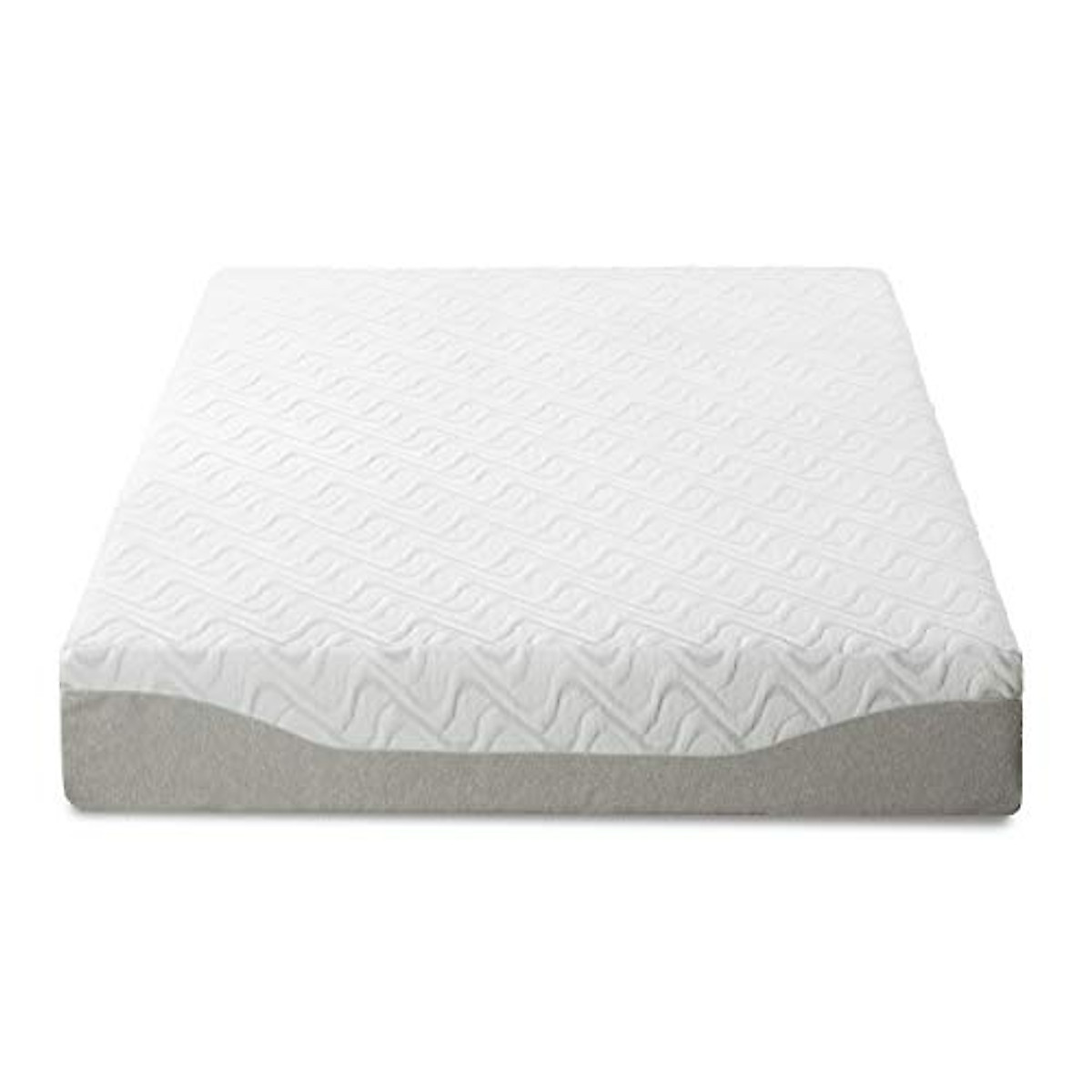 Best Price Mattress 11" Gel Infused Memory Foam Mattress, King Whtie