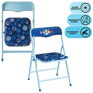 Idea Nuova Marvel Avengers 3 Piece Children's Activity Square Table and 2 Folding Chairs Set, Ages 3+