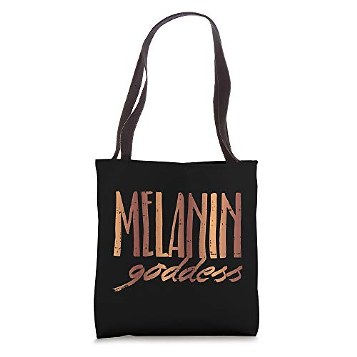 Melanin Goddess Black Queen African American Women Girl Gift Tote Bag