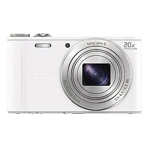 Sony DSC-WX300/W 18 MP Digital Camera with 20x Optical Image Stabilized Zoom and 3-Inch LCD (White)