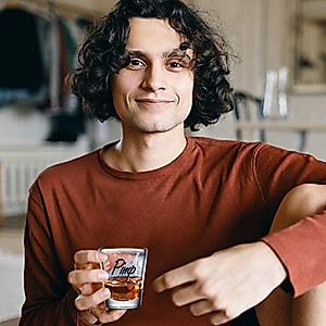 PIMP & HO Shot Glass (Set of 2) Novelty Gifts for Women/Men- Engagement gift, wedding gift, Unique Birthday Present Gift for Her, Him, Wife, Girlfriend, Boyfriend, Gag Gift for Couples-USA Made