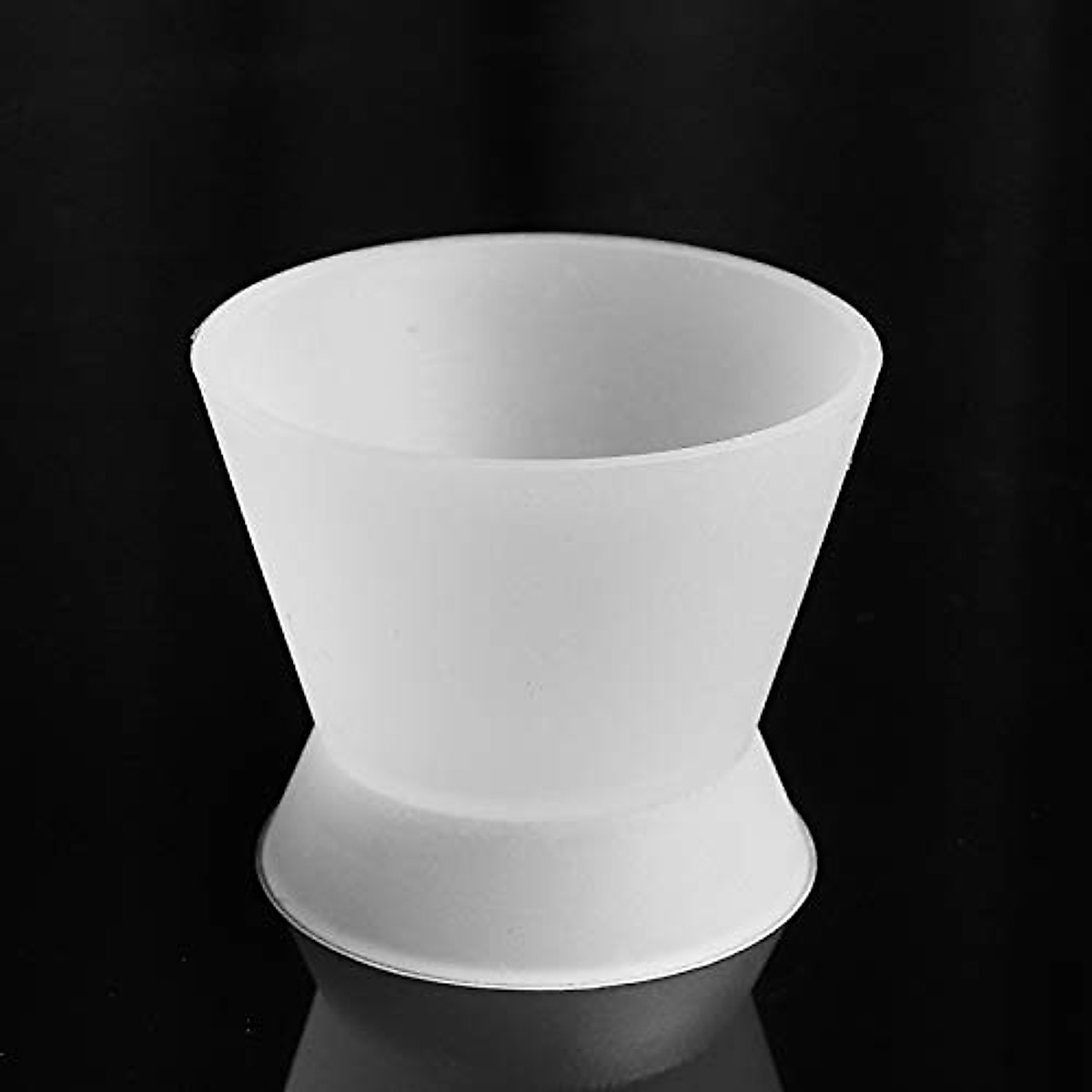 NSKI 4pcs/Set Non-Stick Lab Clean Cup Flexible Mixing Cup Silicone Dappen Dish Mixing Bowl Rubber Equipment