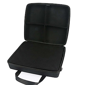 Hard Travel Case replacement for Sony Playstation 4 PS4 Pro Console + Dualshock 4 Controller / PS4 Camera / Move Motion by co2CREA