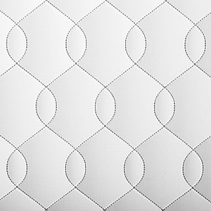 Dream On Me Carousel Firm Fiber 6” Crib and Toddler Bed Mattress | Waterproof | Greenguard Gold Certified |10 Years Warranty | 6” Fiber Core| Breathable Mattress | Taffeta Embossing