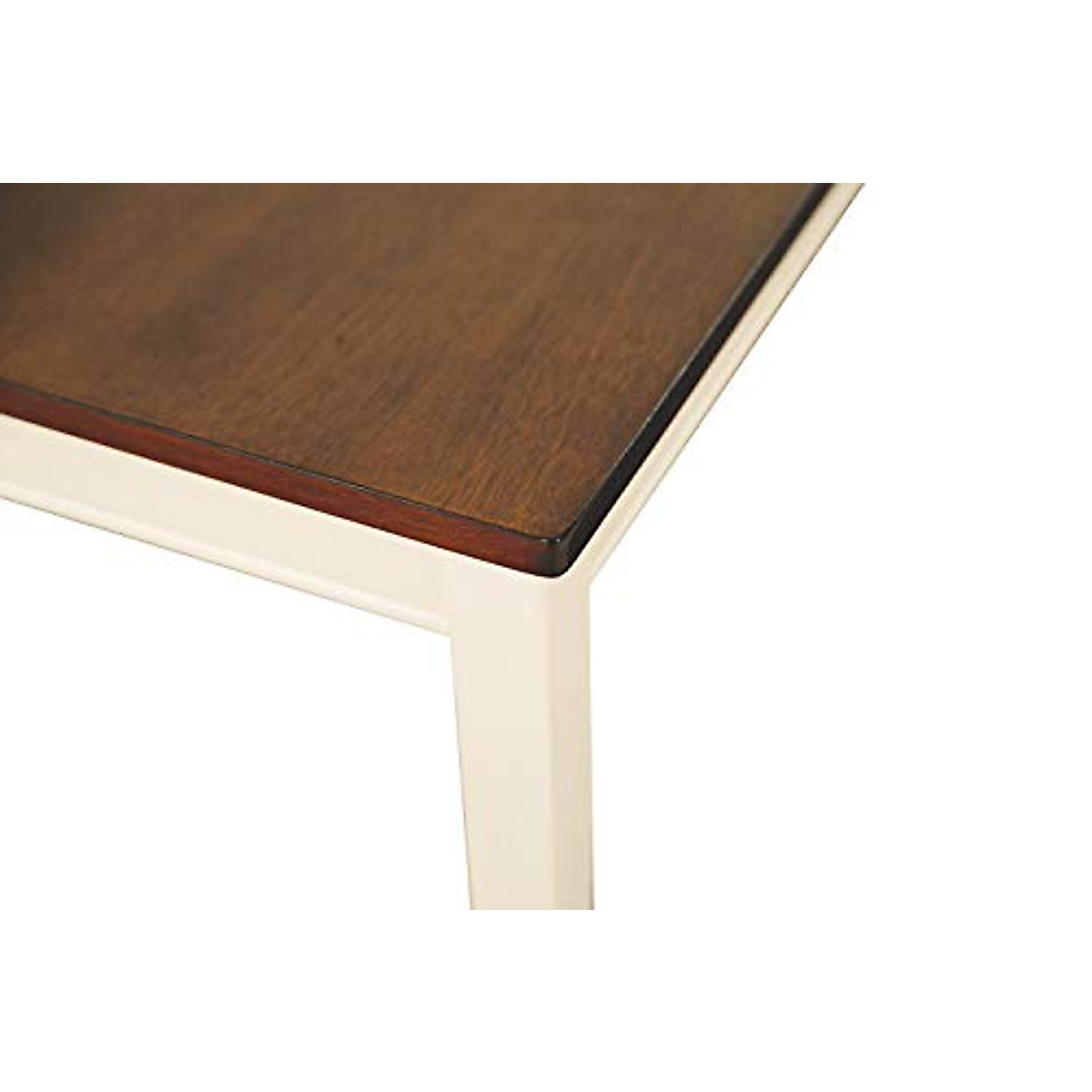 Signature Design by Ashley Whitesburg Cottage Rectangular Dining Bench, Brown & Antique White