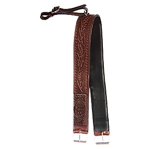 Acerugs ALL PURPOSE WESTERN LEATHER HORSE TACK SADDLE BACK CINCH BUCKING STRAP REAR GIRTH