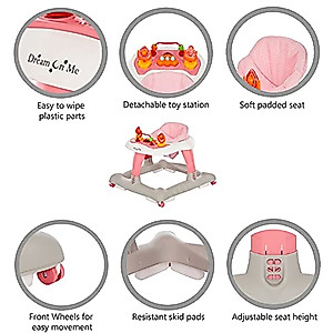 Dream On Me, Explorer Baby Walker, Pebble Grey