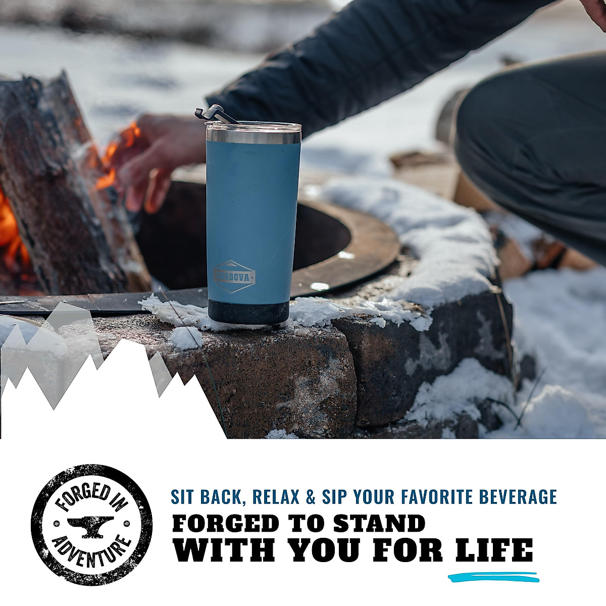 Cordova Outdoors Trailhead Class Tumbler, Snowcap, 20 oz