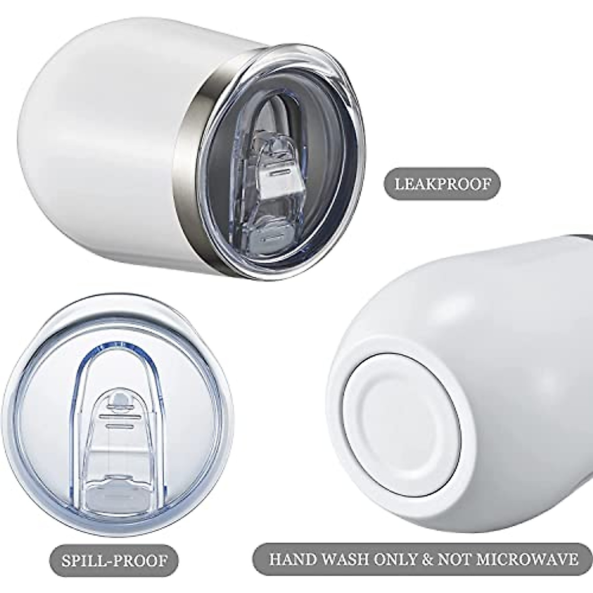 Bachelorette Gifts for Bride - Stainless Steel Wine Tumbler with Lid 12oz for Bride to Be Gifts, Bridal Shower Gift, Bachelorette Gifts, Engagement Gifts, Wedding Gifts, Funny Newlywed Cup Gifts