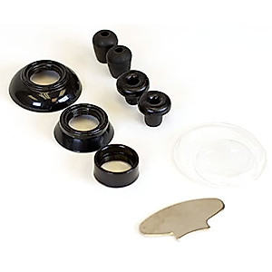 Primacare CSDS-9295-BK Sprague Rappaport Stethoscope, 30 in., Black (Pack of 25)