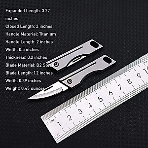 ResafeLy Mini PocketKnife,Utility Knife,Cool EDC Tools,Used for Opening letters,Packages and Boxes