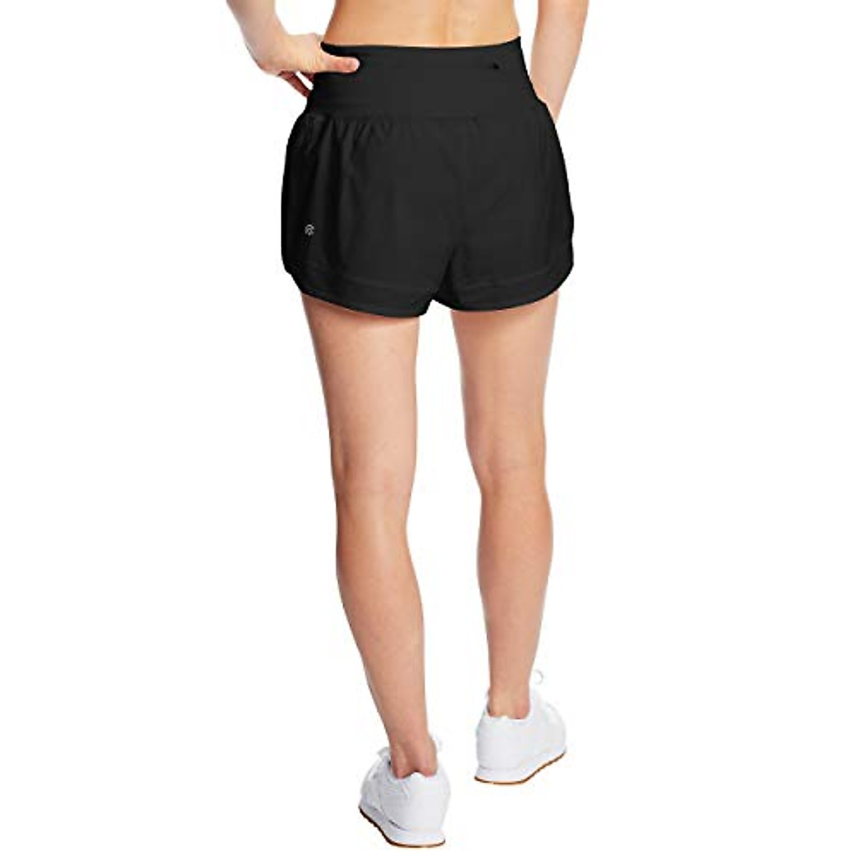 C9 Champion Women's 3.5" Knit Premium Running Shorts, Ebony, XL