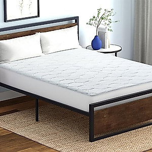 Vibe Cooling Quilted Memory Foam Mattress Pad, King