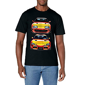 JDM Supra Generations 2JZ Stance Graphic, For Car Racers T-Shirt