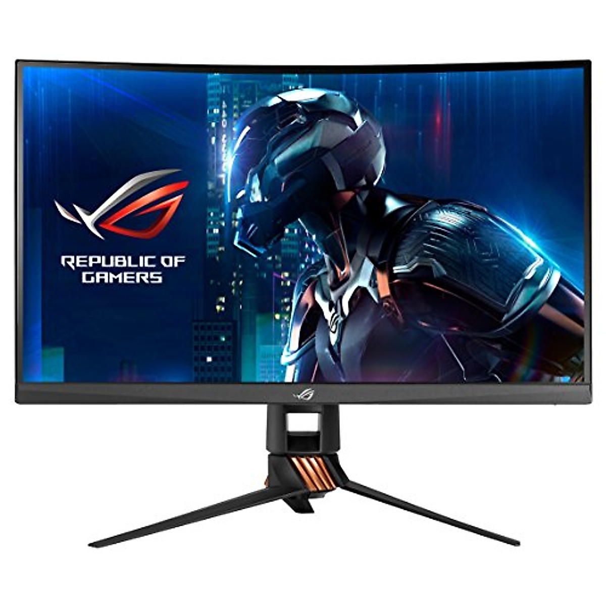ASUS ROG Swift PG27VQ 27” 1440p 1ms 165Hz DP HDMI G-SYNC Aura Sync Curved Gaming Monitor with Eye Care (Renewed)