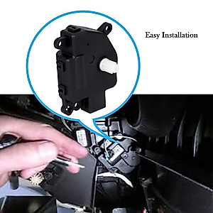 LCWRGS 604-970 HVAC Blend Door Actuator Compatible with Nissan Titan 2004-2015, Nissan Armada 2007-2015, Nissan Quest 2004-2009, Replace OE# 27743ZP00A