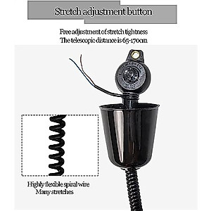 LINKANRUO 2 Pieces Professional Food Warmer, Commercial Buffet Heat Lamp, Catering Supplies, Keep Food Warm Equipment, Heat Pendant Light for Restaurant Home Cafeteria Use, Adjustable Height is 65-170