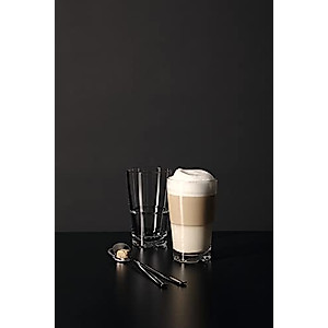 LEONARDO Senso 024041-CN Latte Macchiato Cups & Spoons, Set of 12, 13.4 fl oz (390 ml)