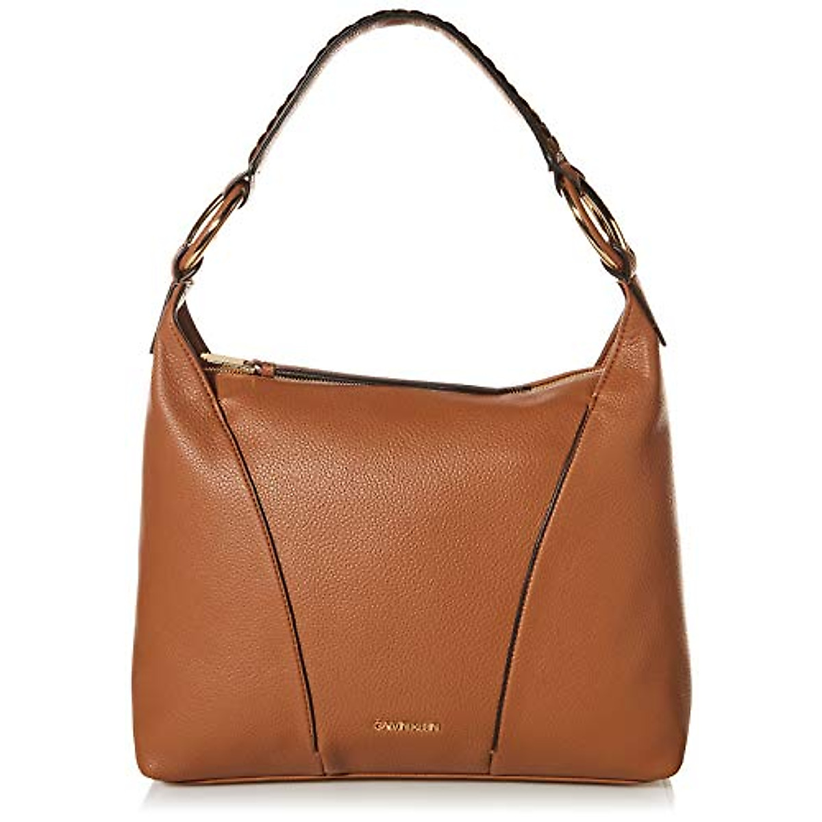 Calvin Klein Ivy Novelty Hobo, Caramel