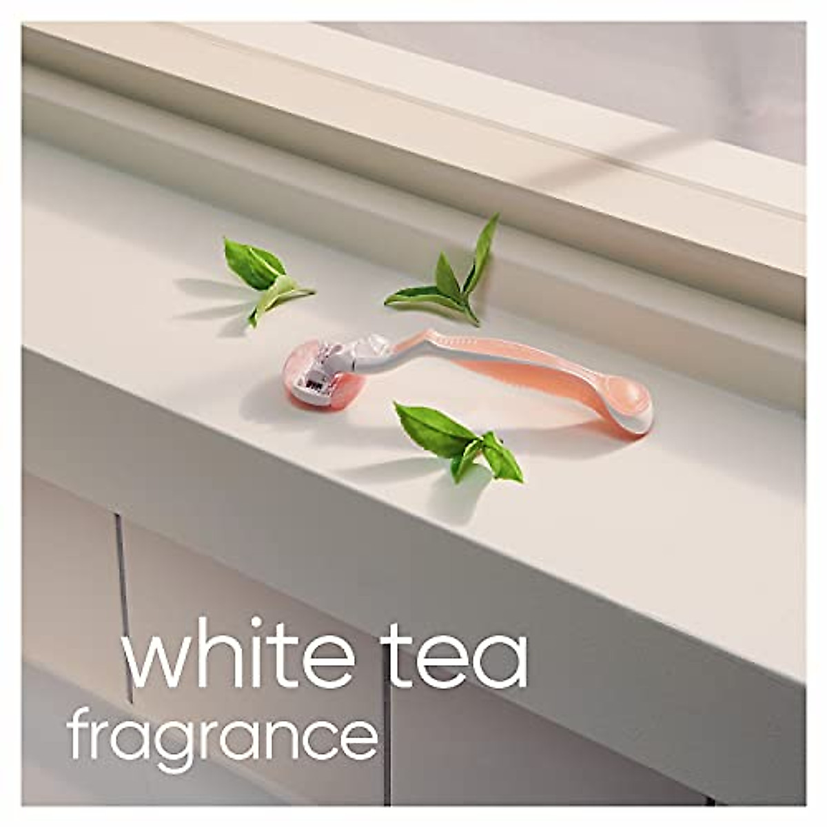 Gillette Venus Womens Razor Blade Refills, Venus ComfortGlide White Tea 4 Count and Venus ComfortGlide plus Olay 2 Count, 6 Total Refills