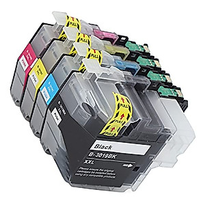 Hilitand 4 Color Ink Cartridge Inkjet Printer Cartridge with Ink Ink Cartridge for Office Printing Photos Test Papers Documents Printer Part