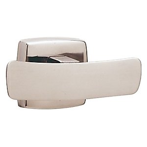 Bobrick 76727 Stainless Steel Surface Mounted Double Robe Hook, Satin Finish, 3-15/16" Width