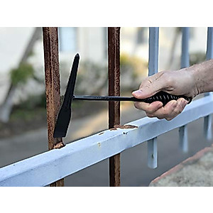 Welding Chipping Hammer + Stainless Steel/Carbon Steel Wire Scratch Brushes