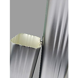 Magnetic Downspout Clip with Hinge (2x3 B White)