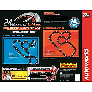 Auto World 16' 24 Hours of Le Mans Speed V Endurance 1966 Ford GT40 Chaparral 2F Slot Car Set