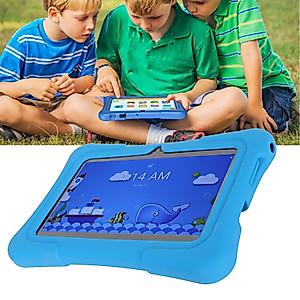 Android Tablet, 7Inch Android 11 Tablet, 2GB RAM 32GB ROM, 512GB Expandable, Android Tablet with WiFi, 3000mah, Dual Camera, Quad Core Processor 1.5GHz (US Plug)