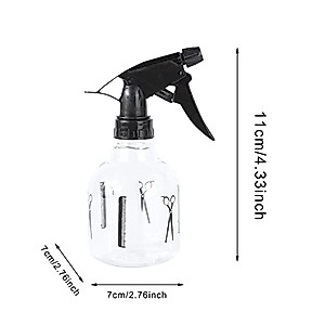 Fine Mist Plastic Spray Bottle Cleaning Products In Refillable Large Container 1 Watering Can for Indoor Plants