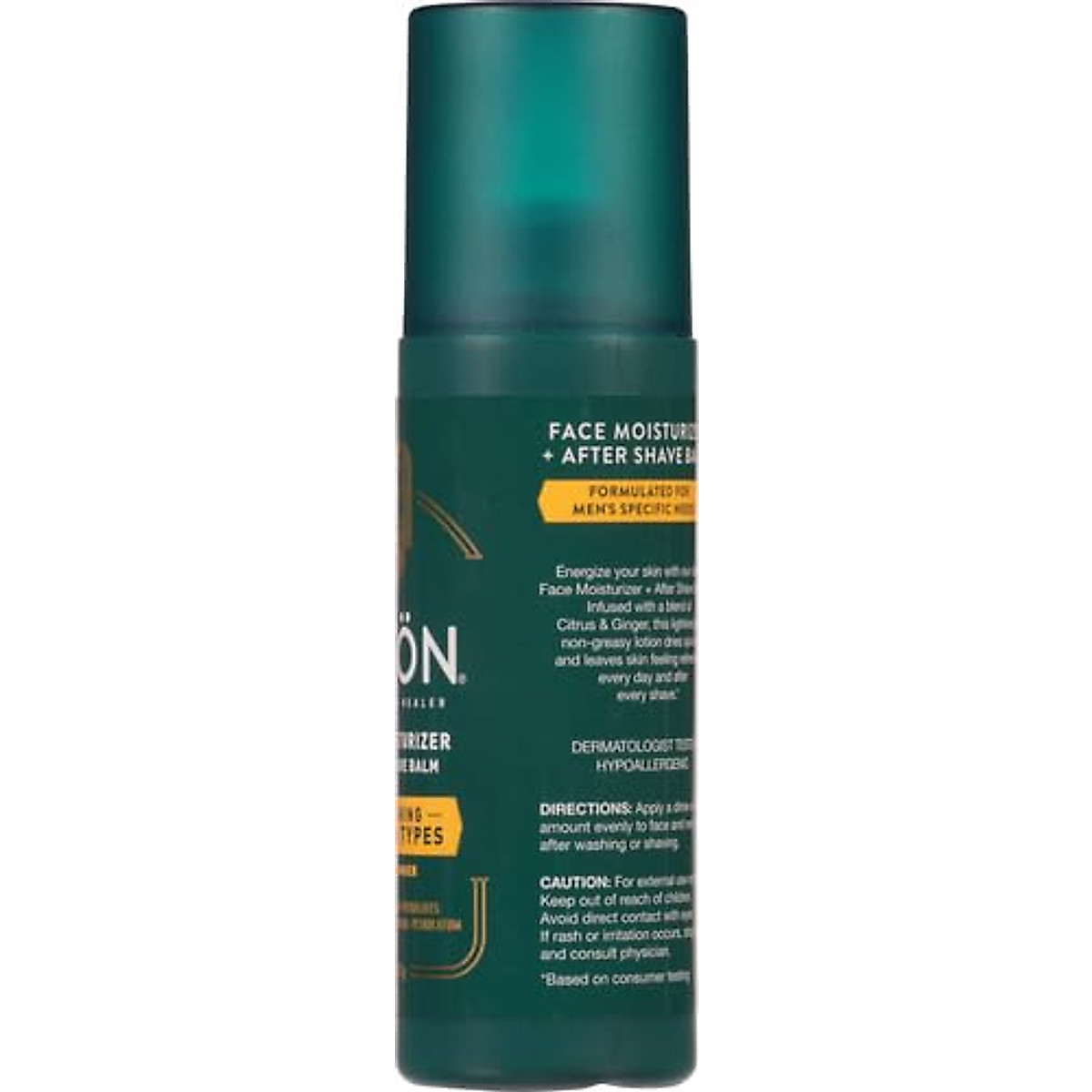 Jason Men's Refreshing Lotion and Aftershave Balm, 4 oz