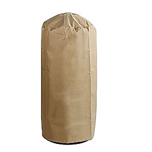 BALI OUTDOORS Round Stand-Up Patio Heater Covers, Fire Pit Cover 44IN